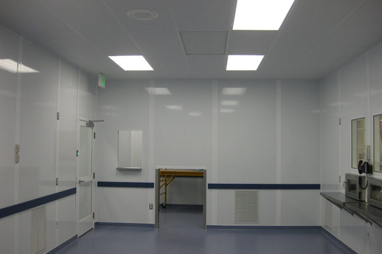 Cleanroom design for Healthcare Provider by Clean Rooms West, Inc.