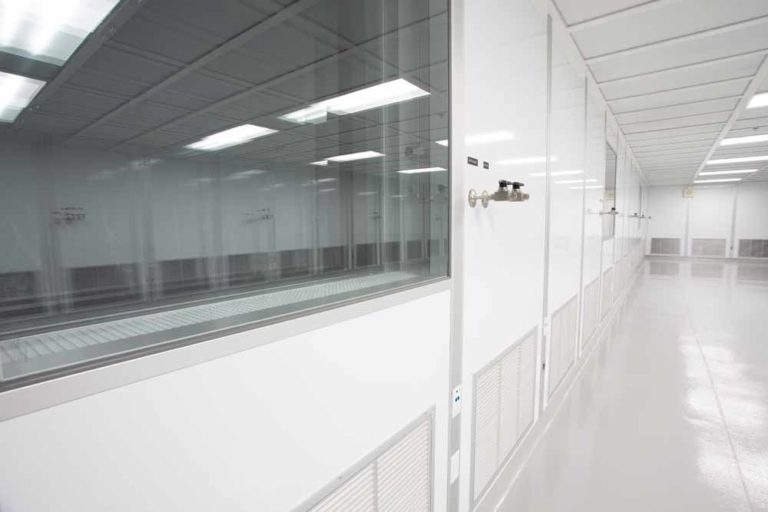 Cleanroom for a Microelectronics Manufacturer by Clean Rooms West, Inc.