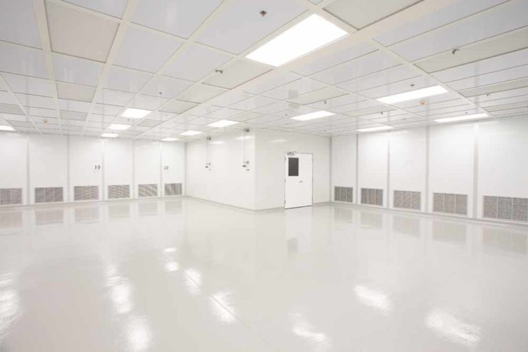 Cleanroom for a Microelectronics Manufacturer by Clean Rooms West, Inc.